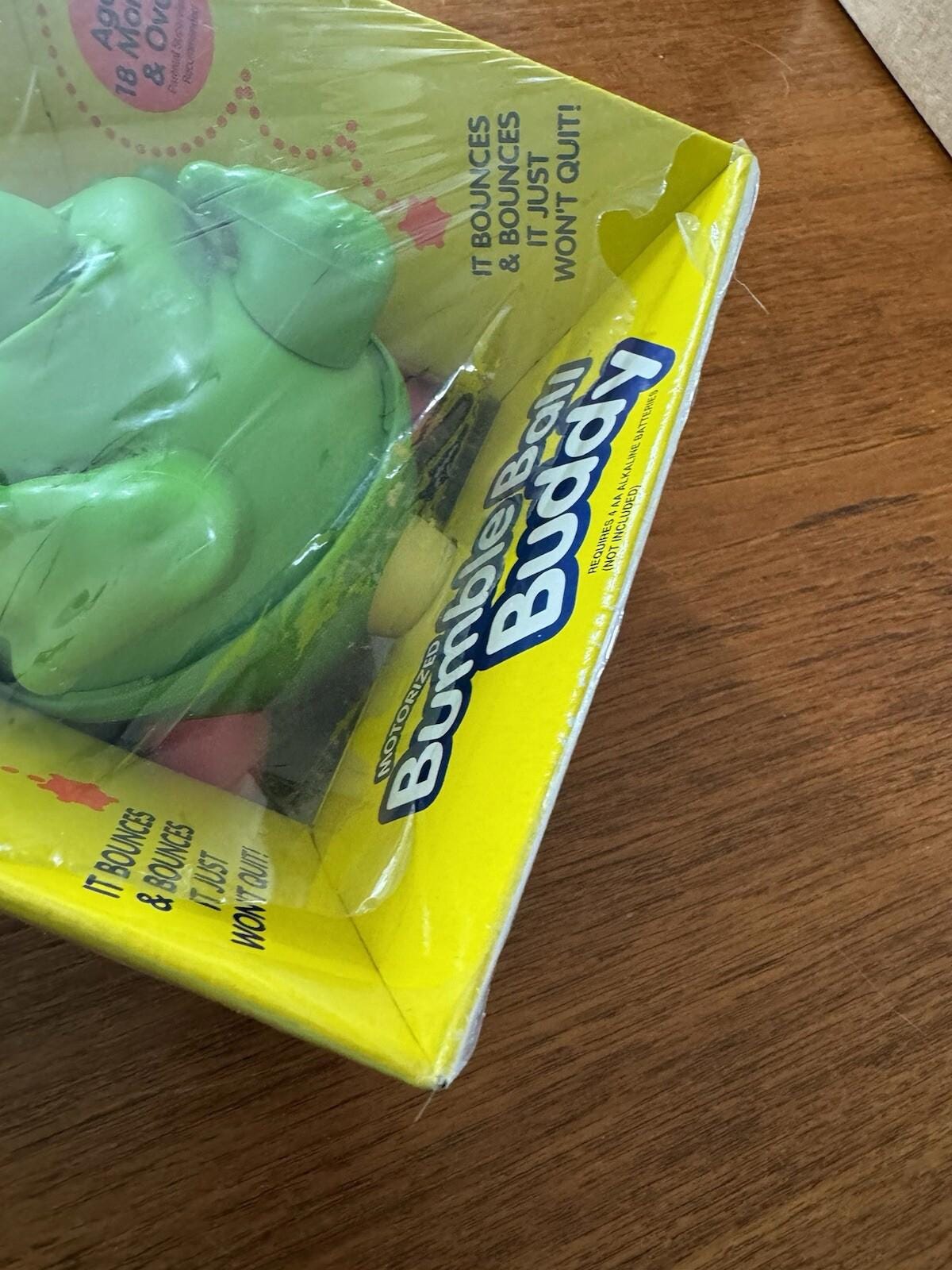 Vintage Bumble Ball Buddy Bullfrog 1990s SEALED Retro Toy ERTL - Etsy