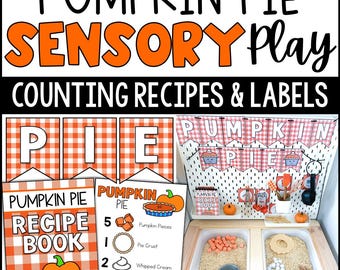 Pumpkin Pie Dramatic Play - Etsy