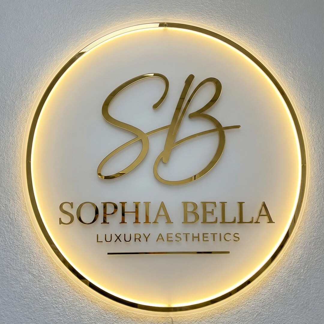 Custom Acrylic Business Signage | 3D Acrylic Business Sign | 3D ...