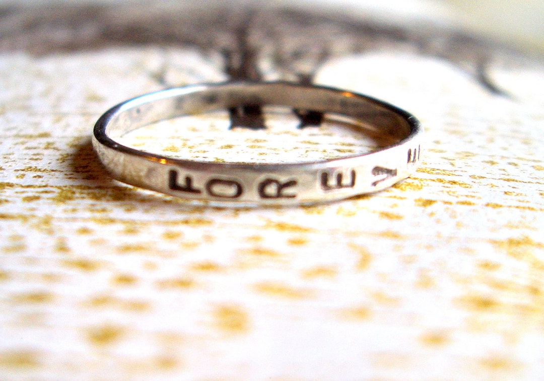 Design Your Own: Personalized Sterling Silver Ring - Etsy