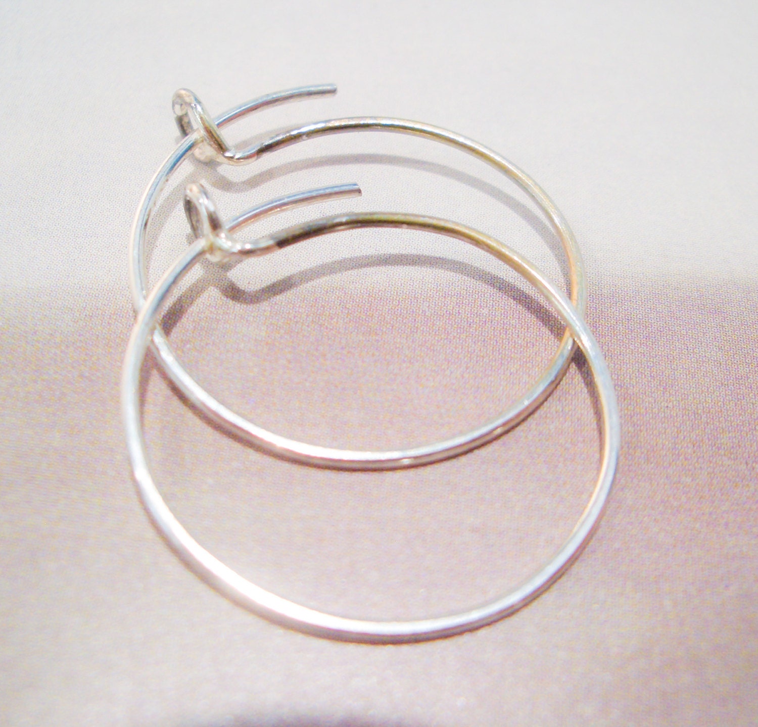 The Simple Hoop in Sterling Silver - Etsy