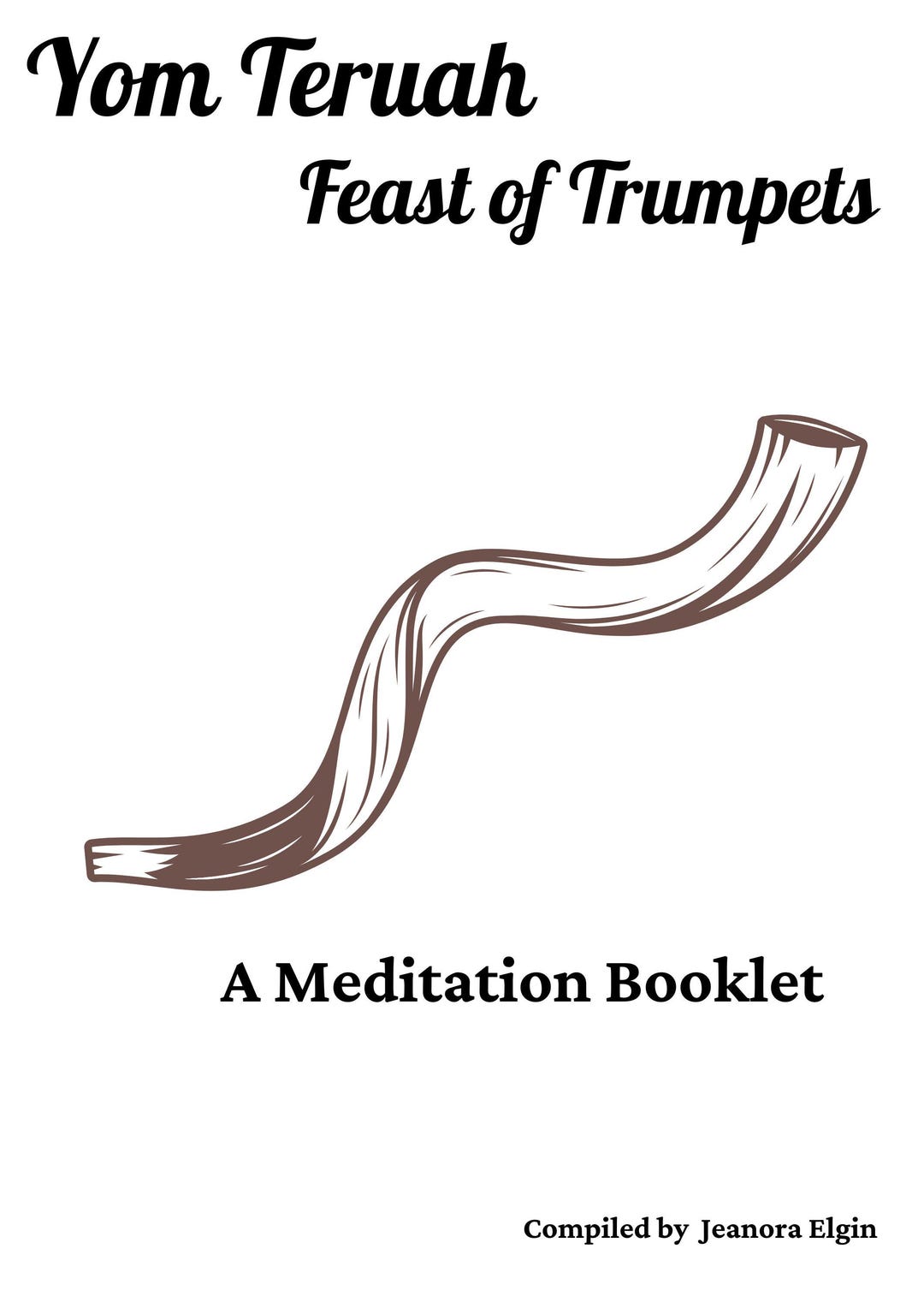 Yom Teruah Feast of Trumpets Meditation Journal Booklet - Etsy