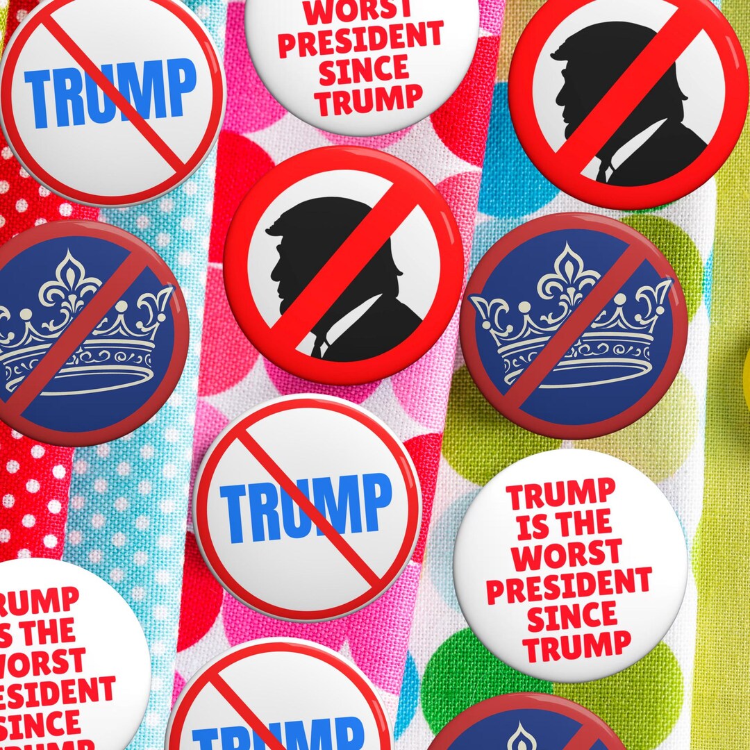 Anti-trump Pin Button: Make Trump LOSE Again - Etsy