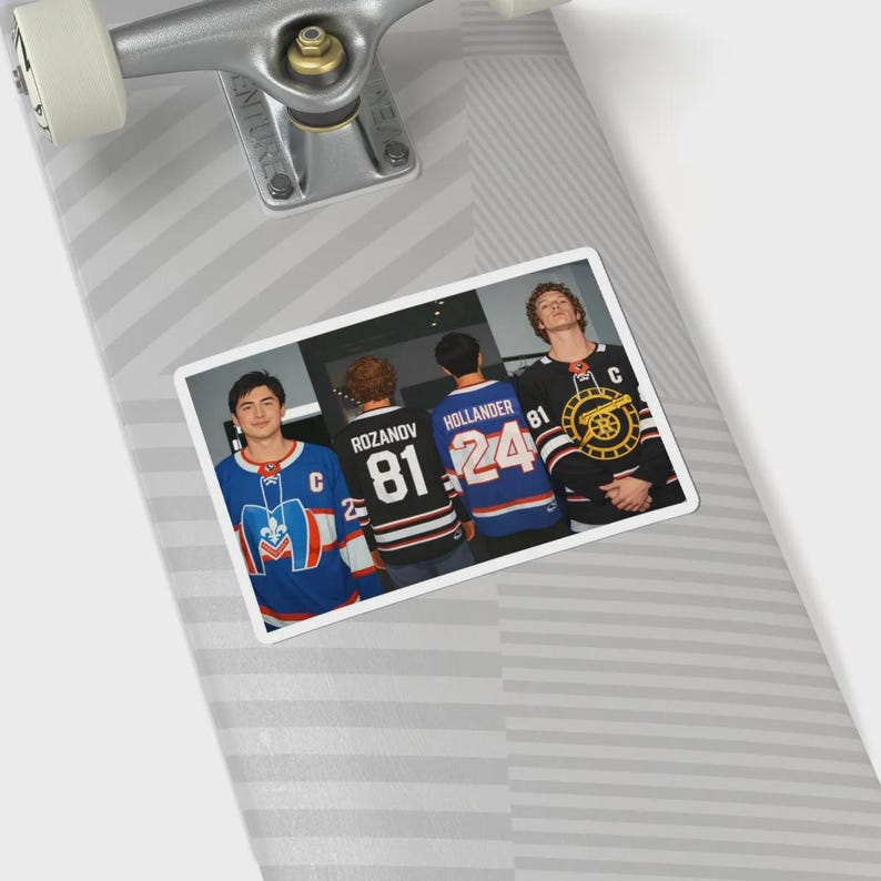 Hollander & Rosanov Sticker, Heated Rivalry, Team Hollanov, LGBT Hockey ...