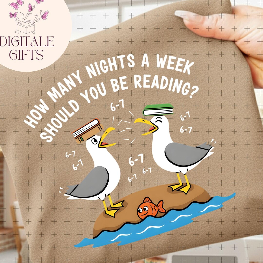Funny Reading Humor PNG: Teacher Gift, Homeschool (digital Download ...