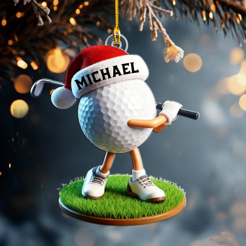 Christmas Golf Decor - Etsy