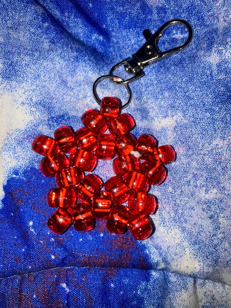 Custom Kandi Star Keychain! - Etsy