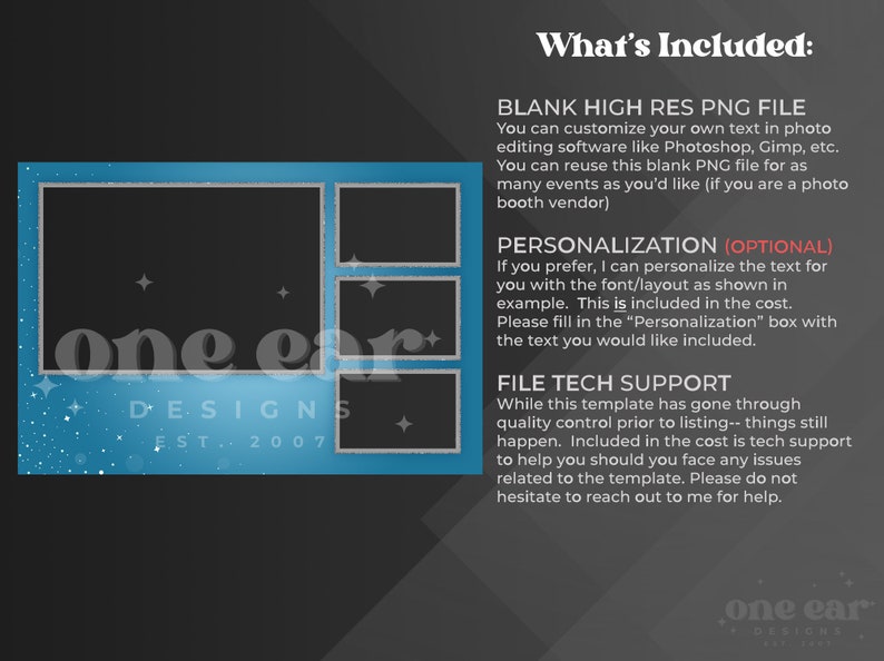 Spooky Ghost Photo Booth Template: Holiday Party Print Strip (PNG, PDF ...