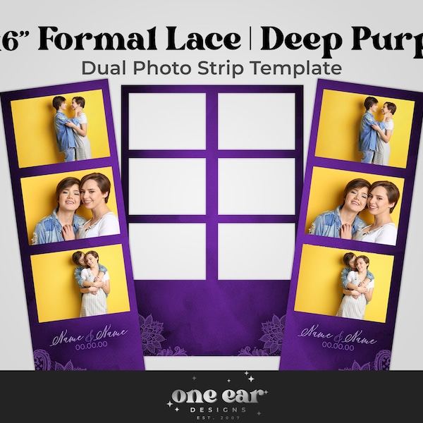 Formal Photo Booth Template - Etsy