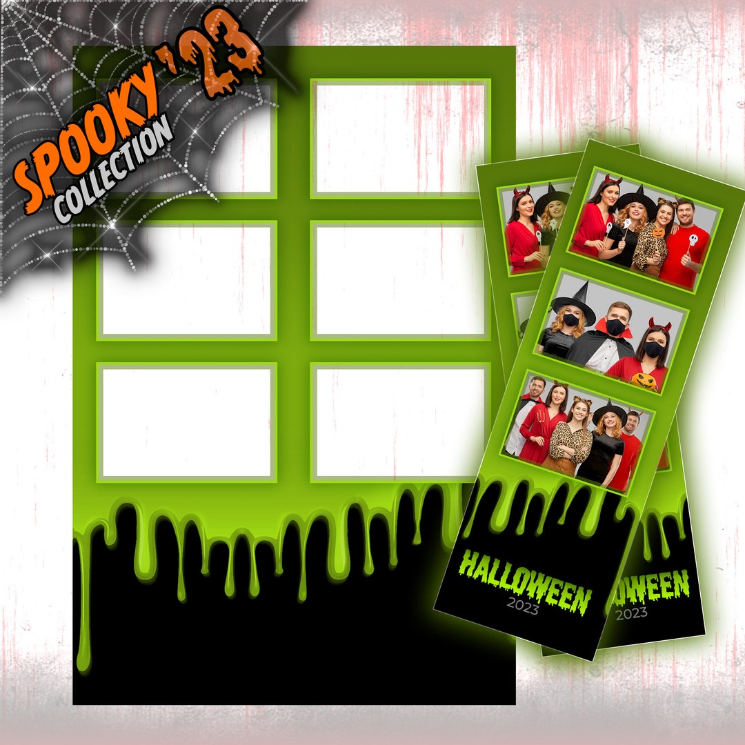 Print Strip Template Photo Booth Card Photo Strip Card - Etsy