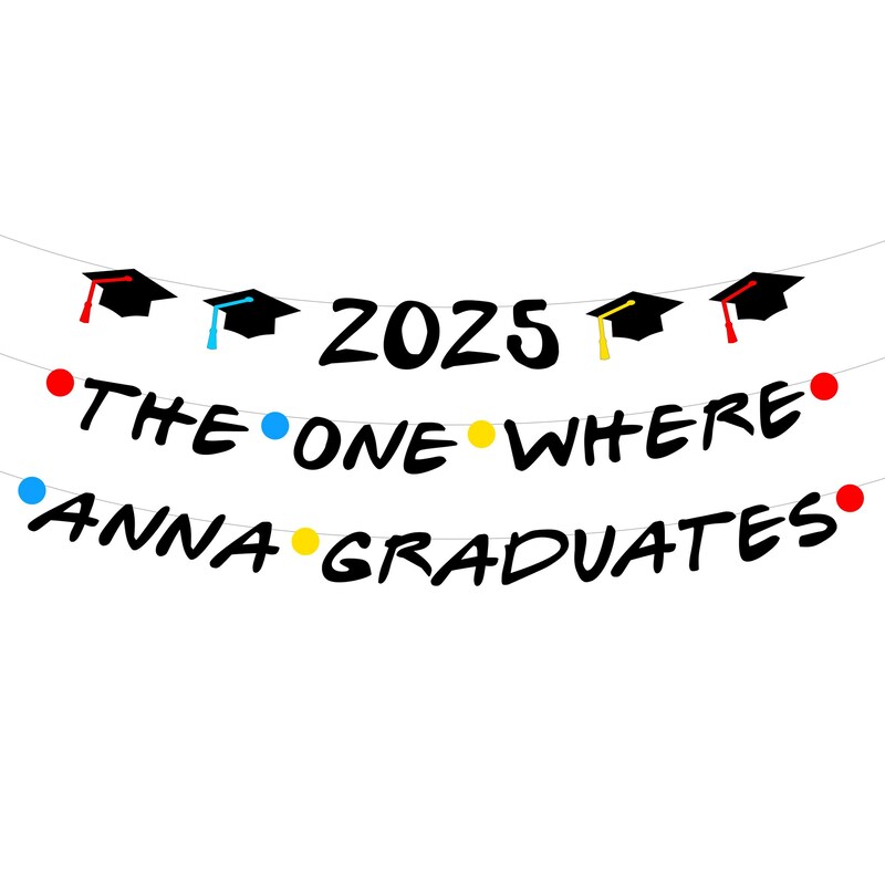 Friends Graduation Banner - Etsy