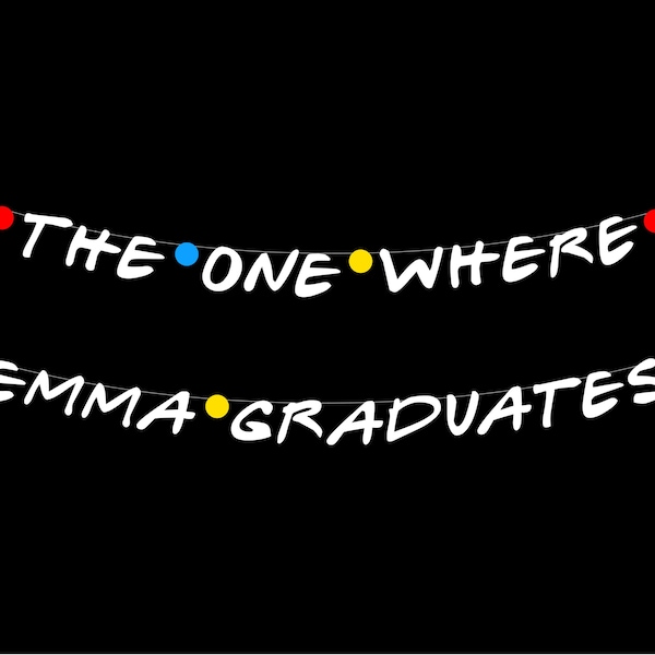 Friends Theme Graduation Party - Etsy