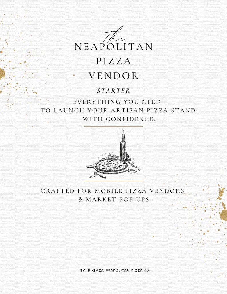 Pizza Pop-up Starter Kit - Etsy