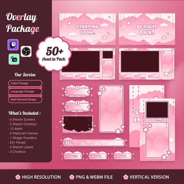 Stream Stickers - Etsy