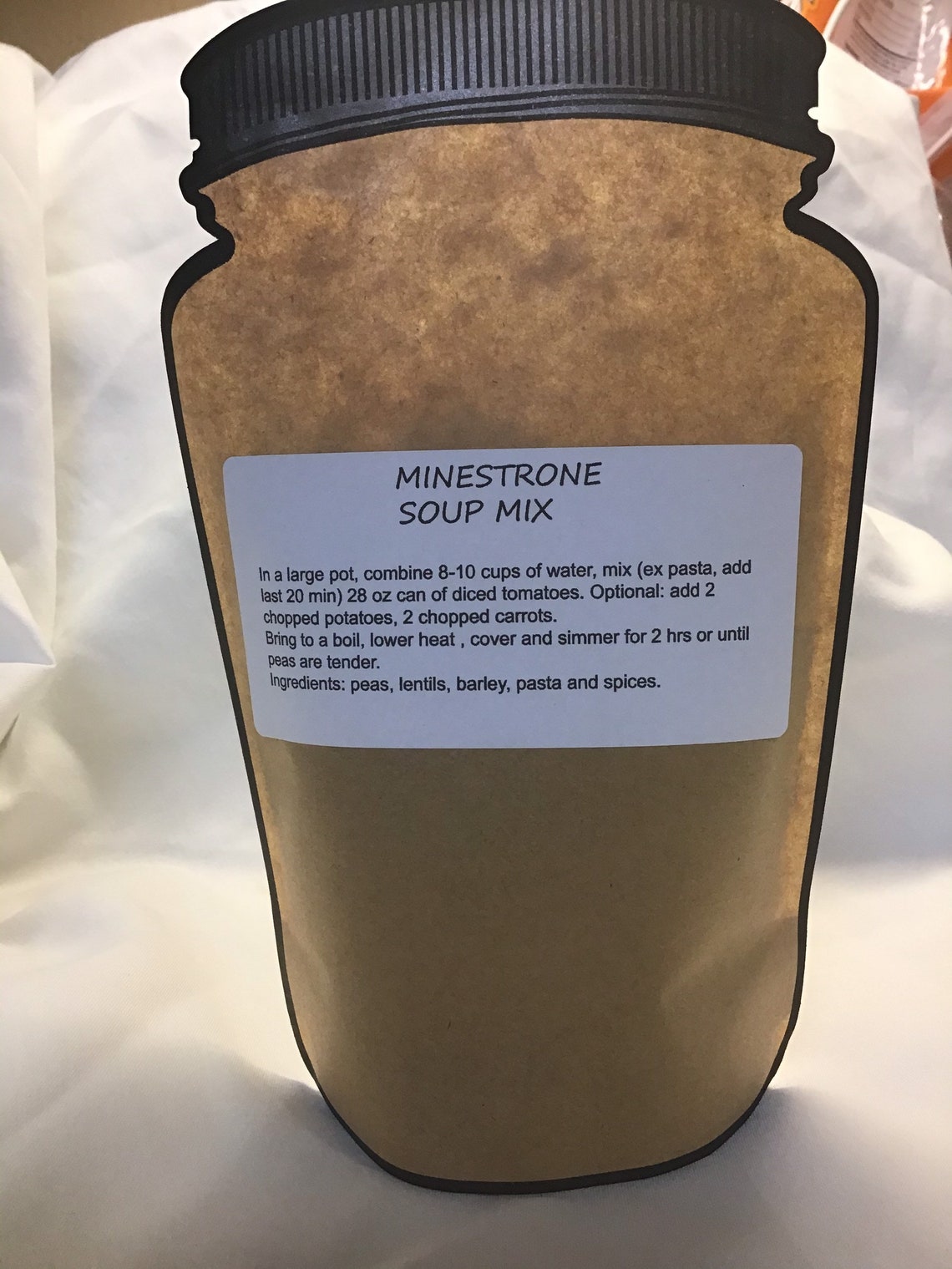 Minestrone Soup Mix - Etsy