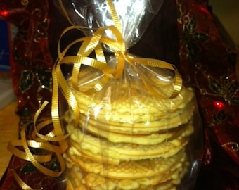 Fake Pizzelle Cookies for Display Faux Cookie Italian Pizzelles Food ...
