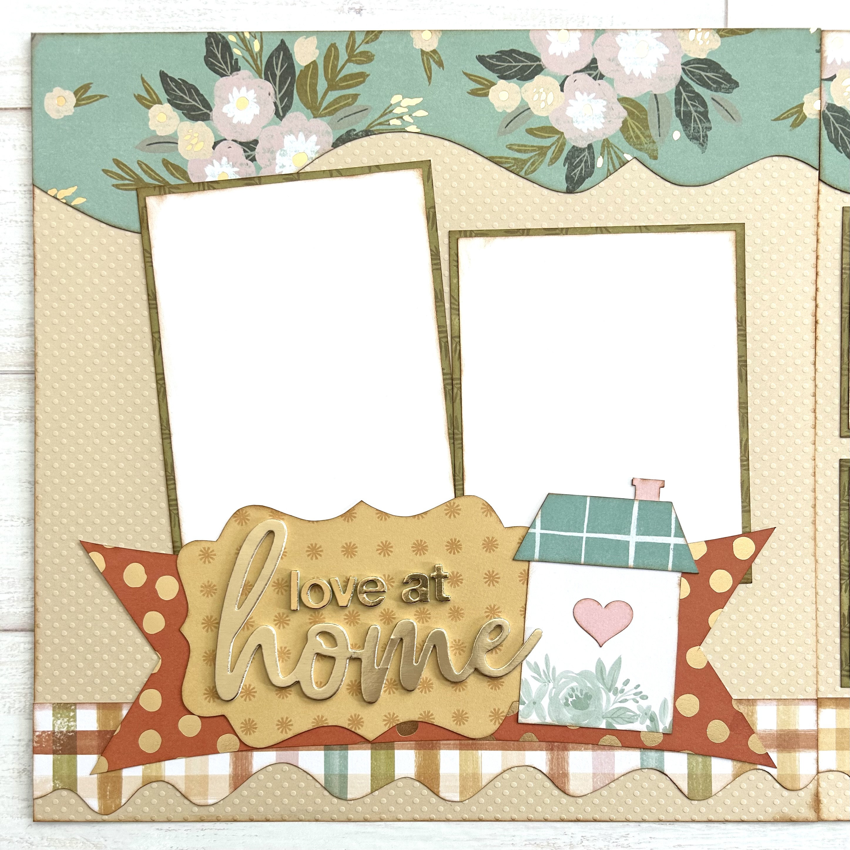 Blank Scrapbook Layouts