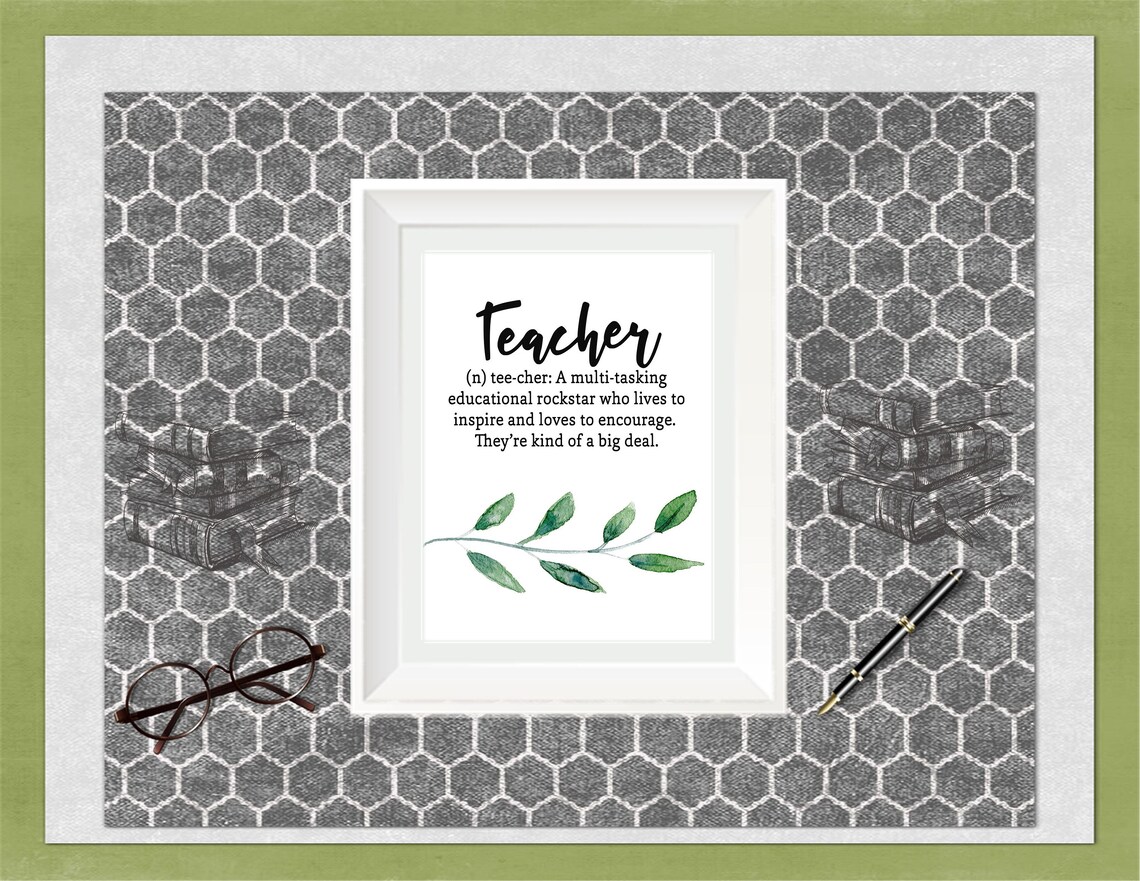 Teacher Appreciation Gift Sign Printable Instant Download - Etsy