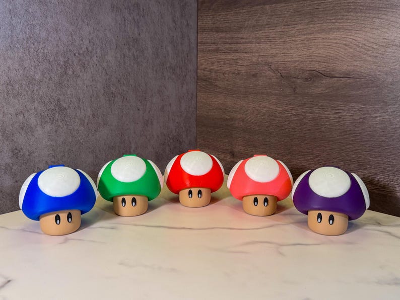 Super Mario Mushroom Christmas Tree Ornament - Etsy