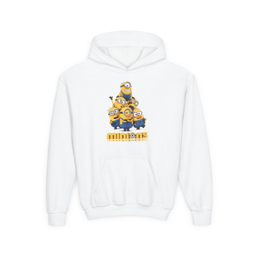 Minions Stack Hoodie | Kids Cartoon Characters, Movie Logo - Etsy