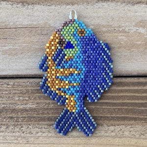 Bluegill Brick Stitch Pattern PDF - Etsy