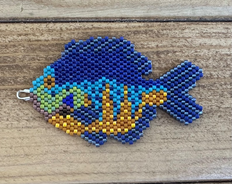Bluegill Brick Stitch Pattern PDF - Etsy