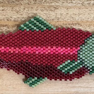 Sockeye Salmon Brick Stitch Pattern PDF - Etsy