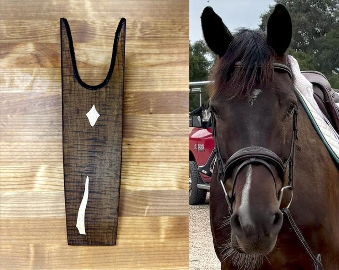 Custom Portrait Horse Markings Bootjack - Etsy
