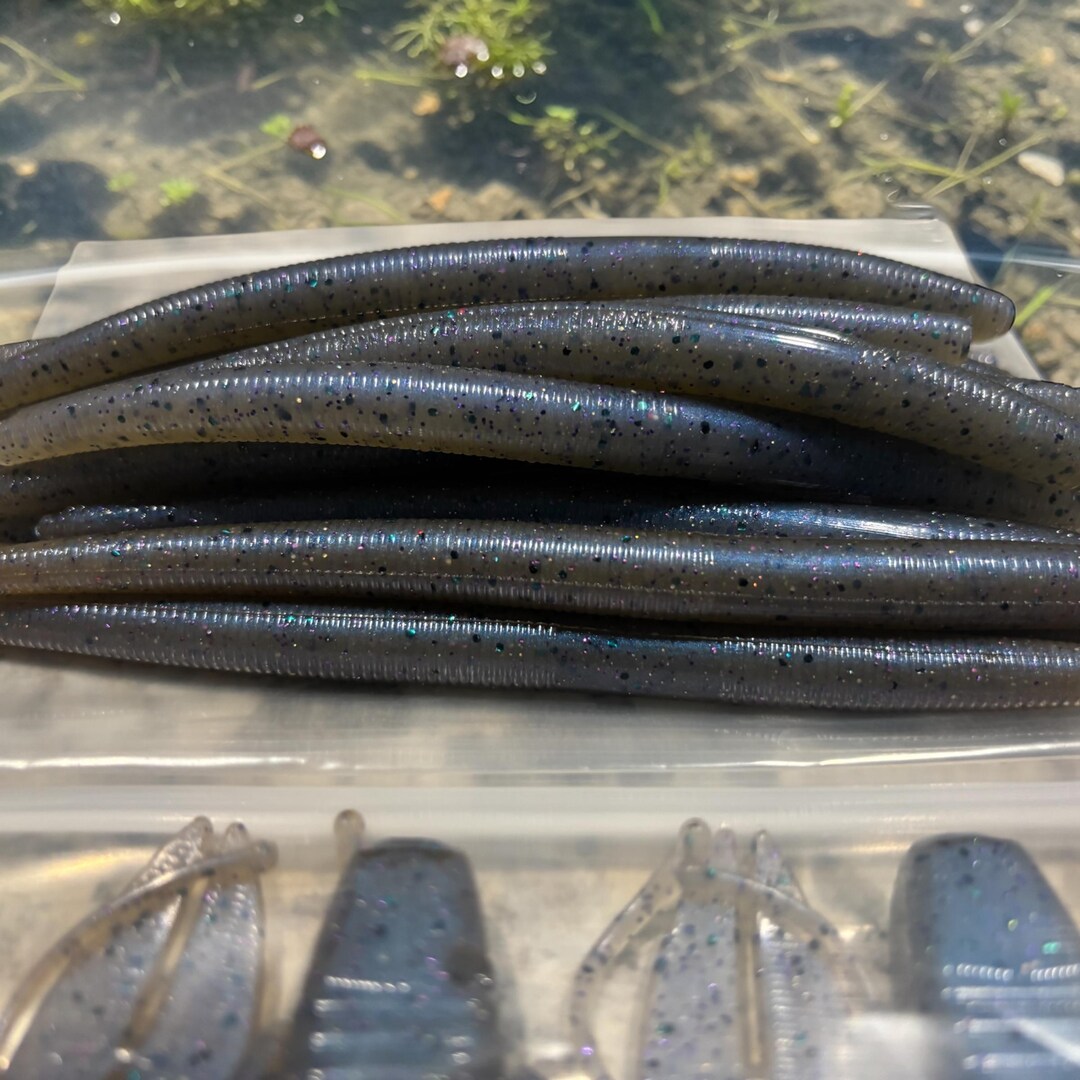 Custom 6" Stick Worm, 10 per Pack. - Etsy