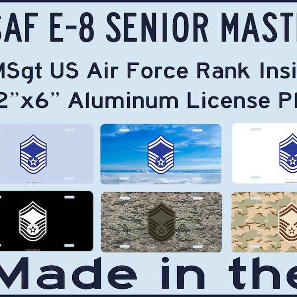 Air Force E 6 Rank Svg - Etsy