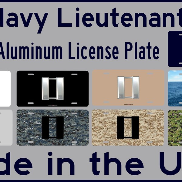 Navy Plates - Etsy