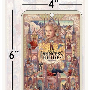 The Princess Bride Movie Poster W/your Choice of 3"x3" Magnet, 4"x6 ...
