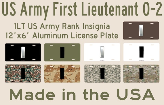 Army 1st Lieutenant Rank