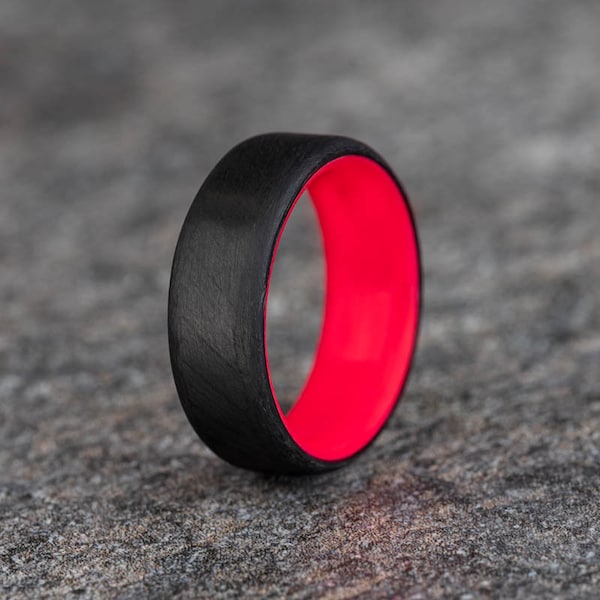 Red Glow Ring - Etsy