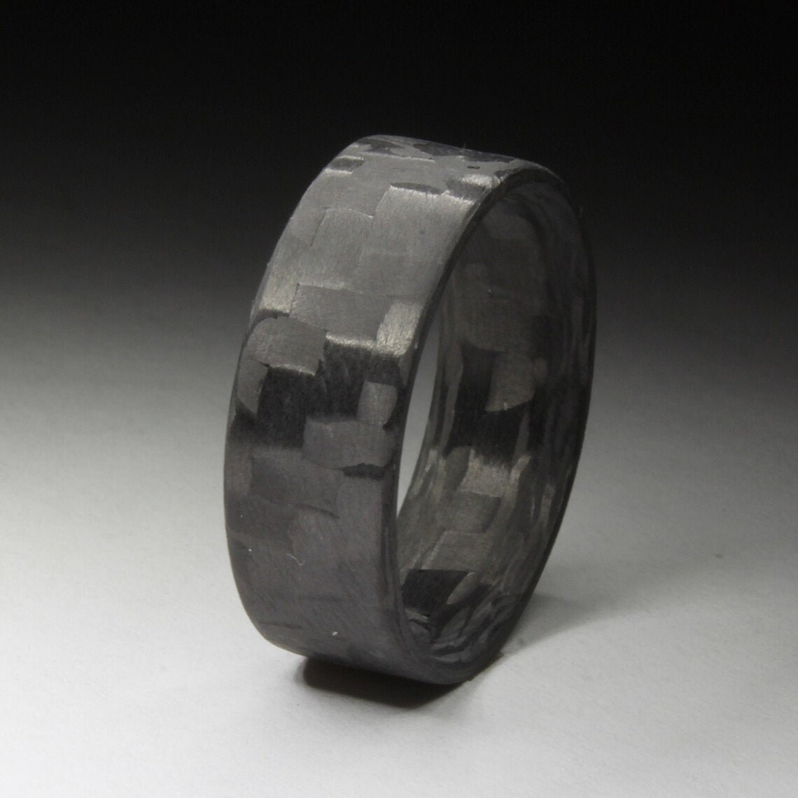 Ultra-thin Pure Carbon Fiber Ring Horizontal Pattern Matte | Etsy