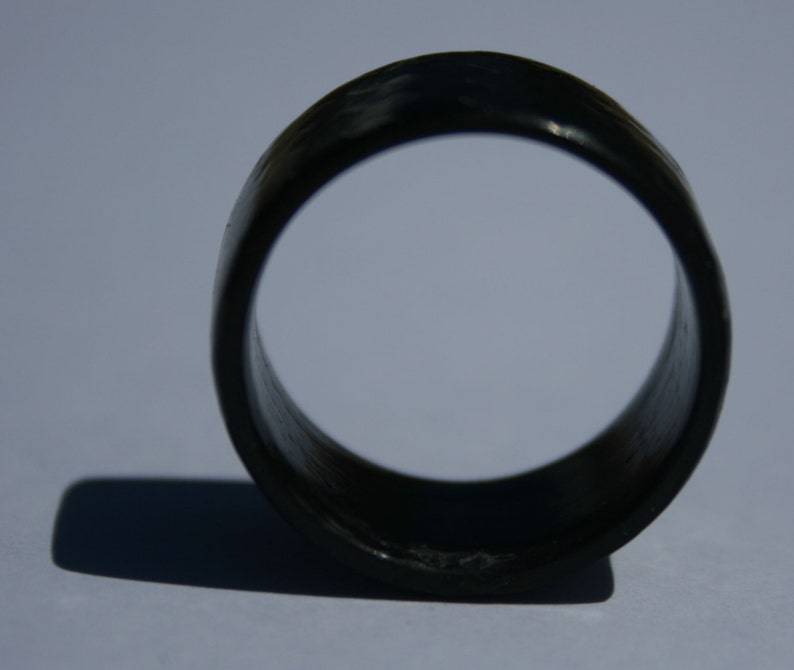 Pure Carbon Fiber Ring Horizontal Pattern Matte Finish | Etsy