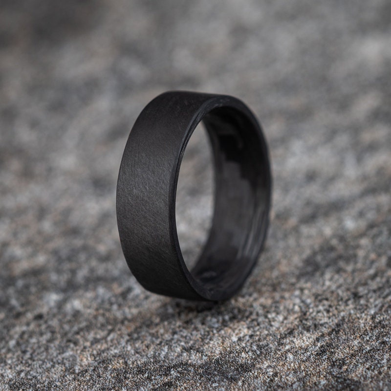 Carbon Ring - Etsy