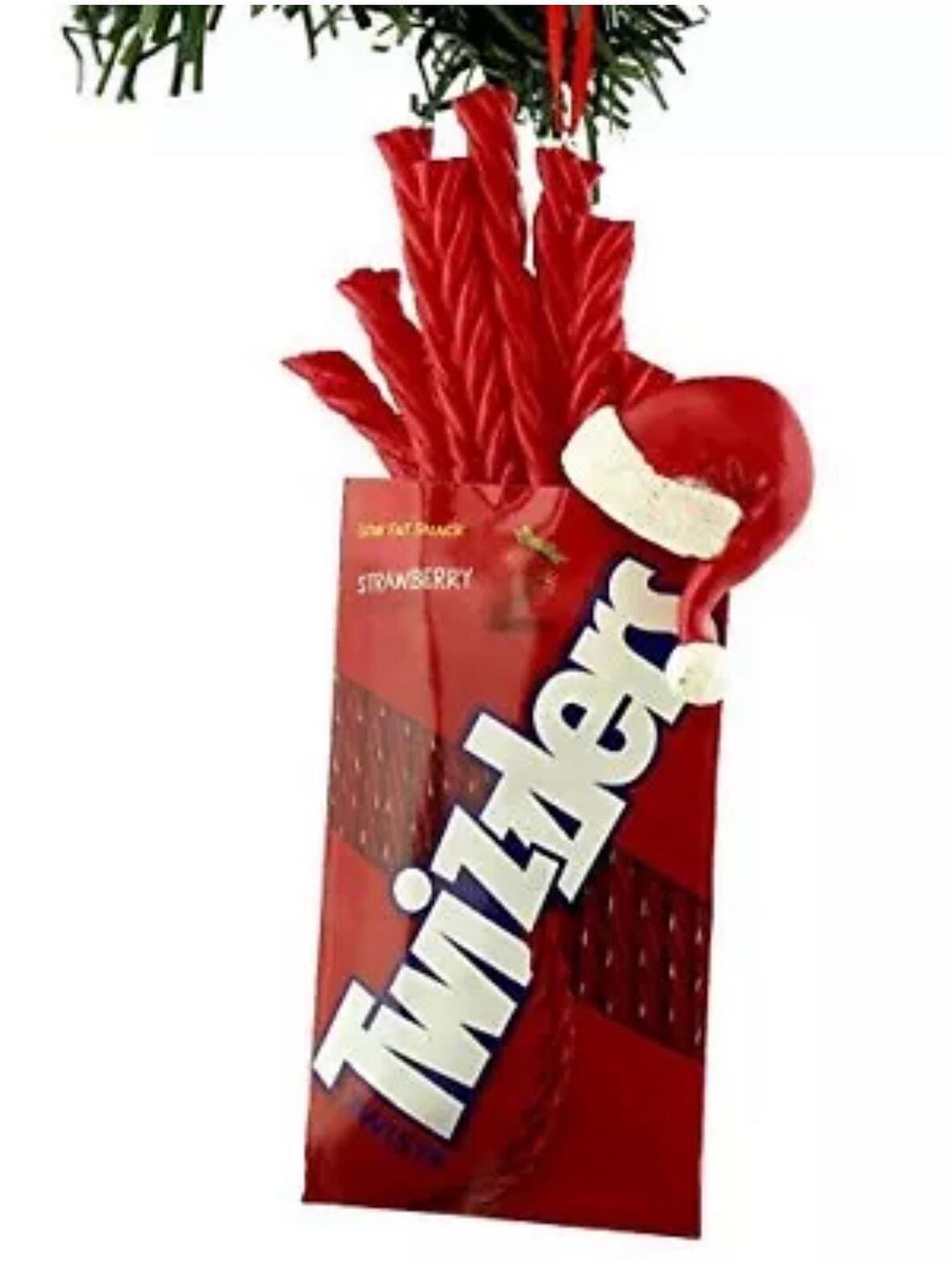 Twizzlers With Santa Cap Christmas Ornament New W Tags - Etsy
