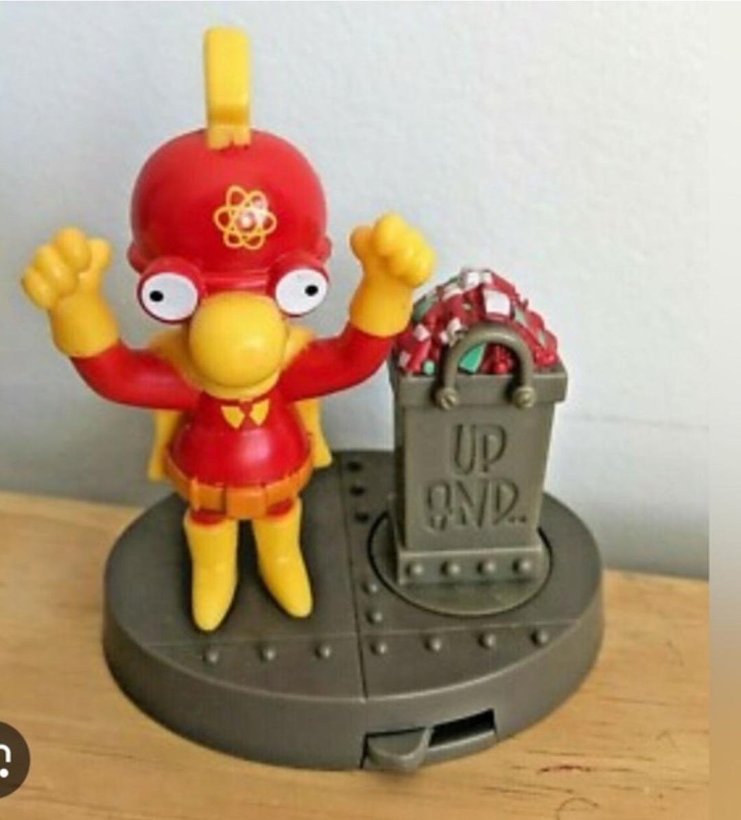2001 the Simpsons SPOOKY LIGHT-UPS Burger King Set of 3 Lisa Simpson ...