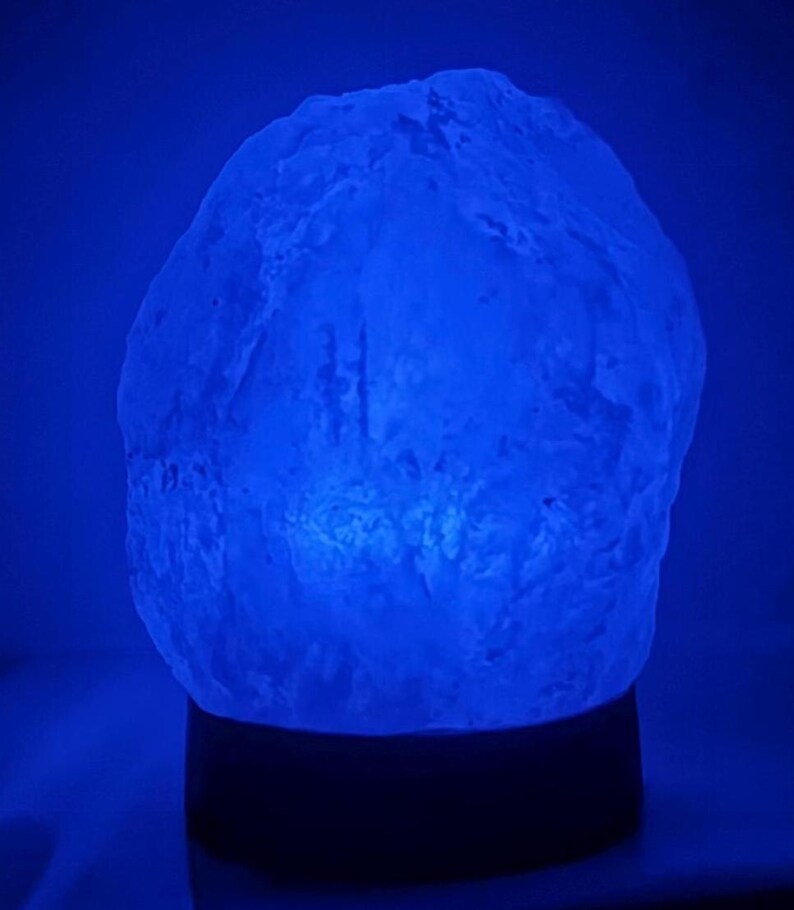 Mini Himalayan Salt Lamp | Color Changing LED Mood Light - Etsy