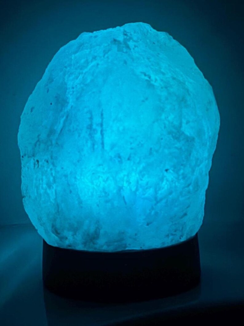 Mini Himalayan Salt Lamp | Color Changing LED Mood Light - Etsy