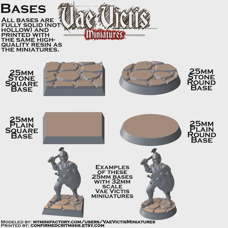 Cossack Vampire Lord Miniature | 32mm Printed Resin | by Vae Victis ...
