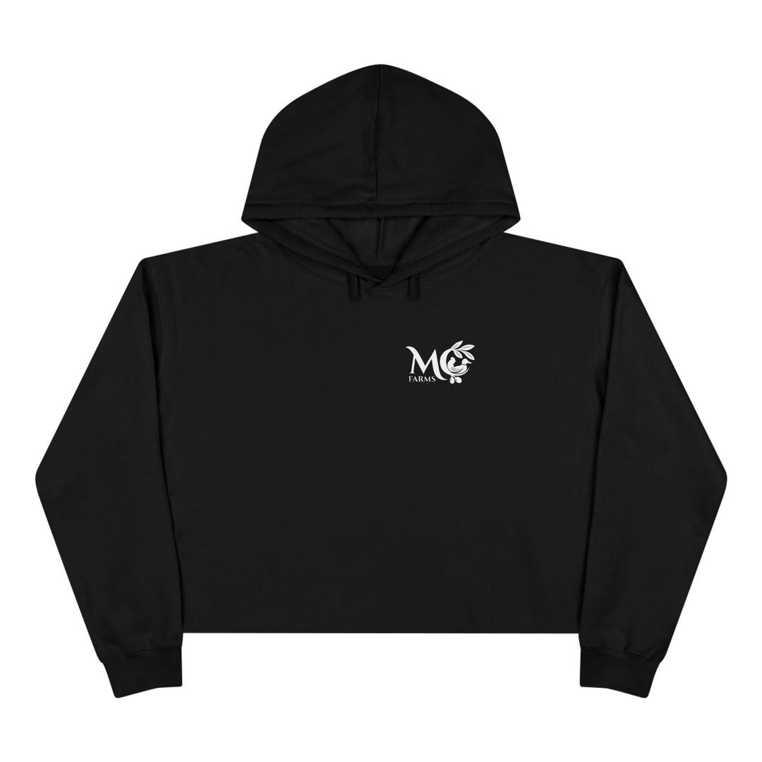 MC Farms Olive Branch Logo Crop Hoodie | Farm Logo Cropped Hoodie - Etsy