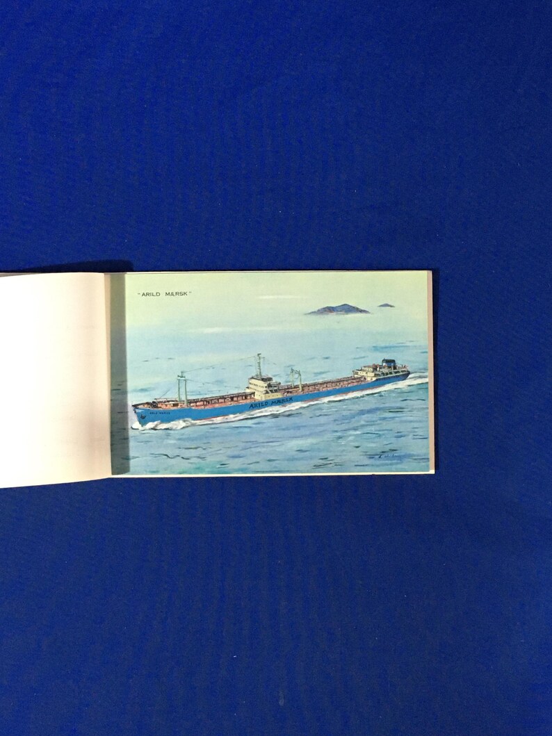 1958 Launching Postcard “M.T. ARILD MAERSK” Tanker – Mitsui ...