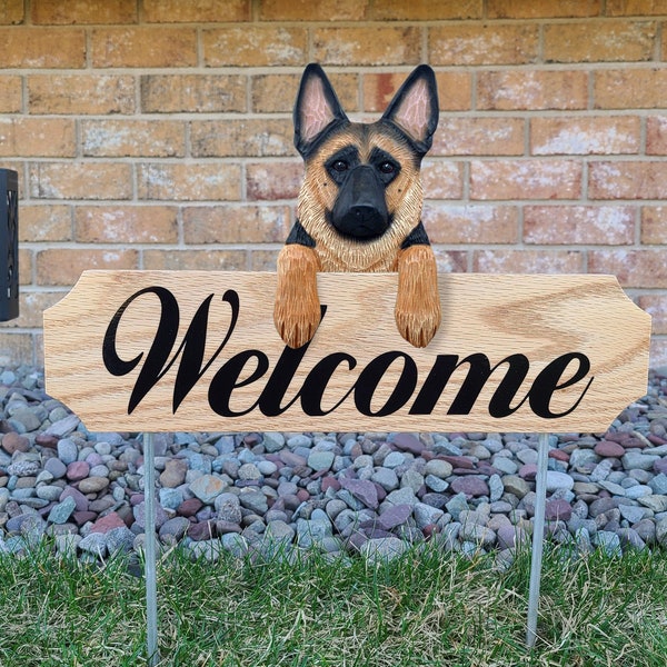 German Shepherd Sign - Etsy
