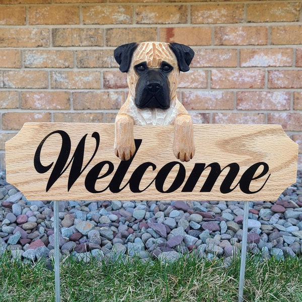 English Mastiff Sign - Etsy