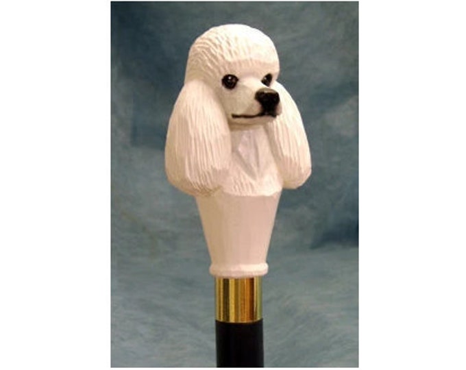 Poodle Walking Stick Multiple Colors Available - Etsy