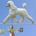 Poodle Weathervane - Individually Hand Carved and Custom Hand Painted ...