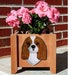 Cavalier King Charles Spaniel Planter Box - Multiple Colors Available ...