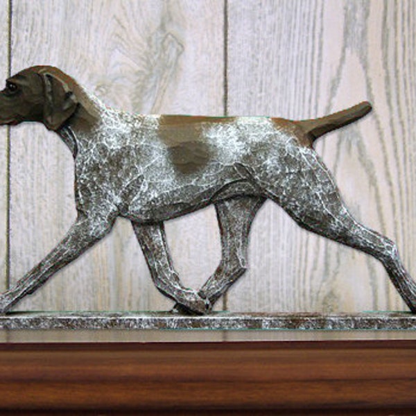 German Shorthair Pointer Statue - Etsy